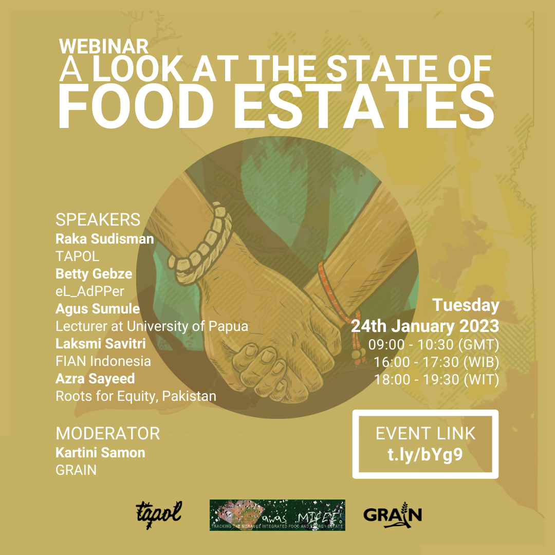 Indonesian military’s hands on food estates highlights global land grab ...
